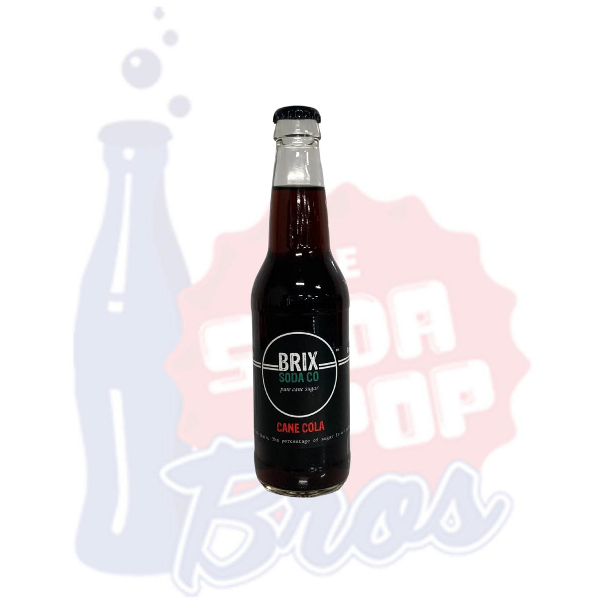 Brix Soda Co Cane Cola - Soda Pop Bros Soda