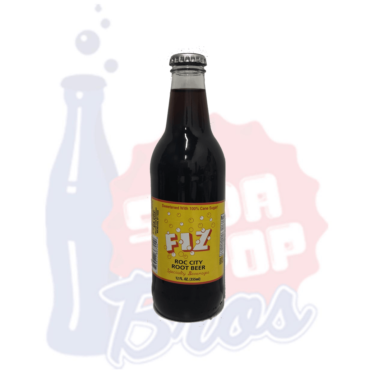 Fiz Diet Roc City Root Beer - Soda Pop Bros Cola