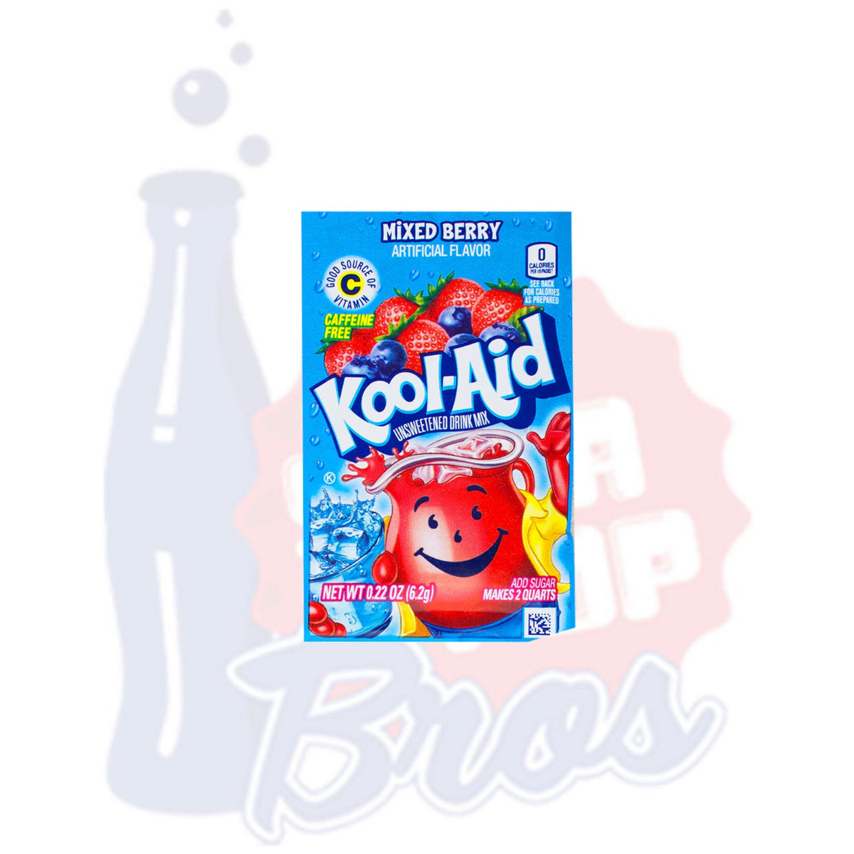 Kool-Aid Mixed Berry Drink Mix Packet - Soda Pop Bros Cherry