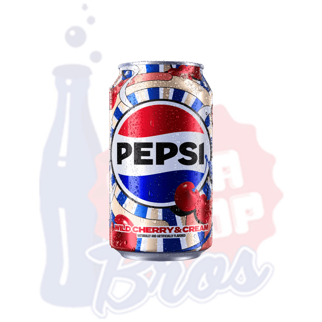 Pepsi Wild Cherry and Cream Limited Edition (355ml Can) - Soda Pop Bros ...