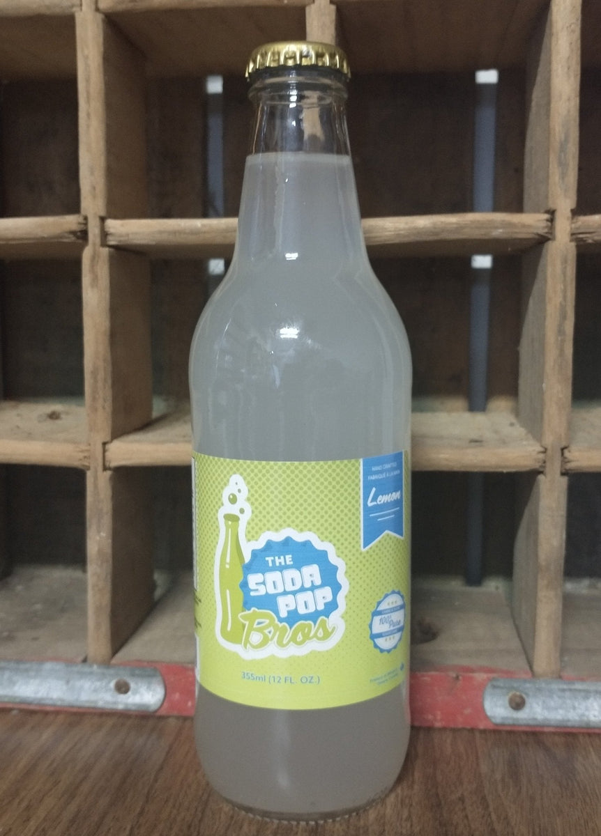 Soda Pop Bros Lemon - Soda Pop Bros Soda