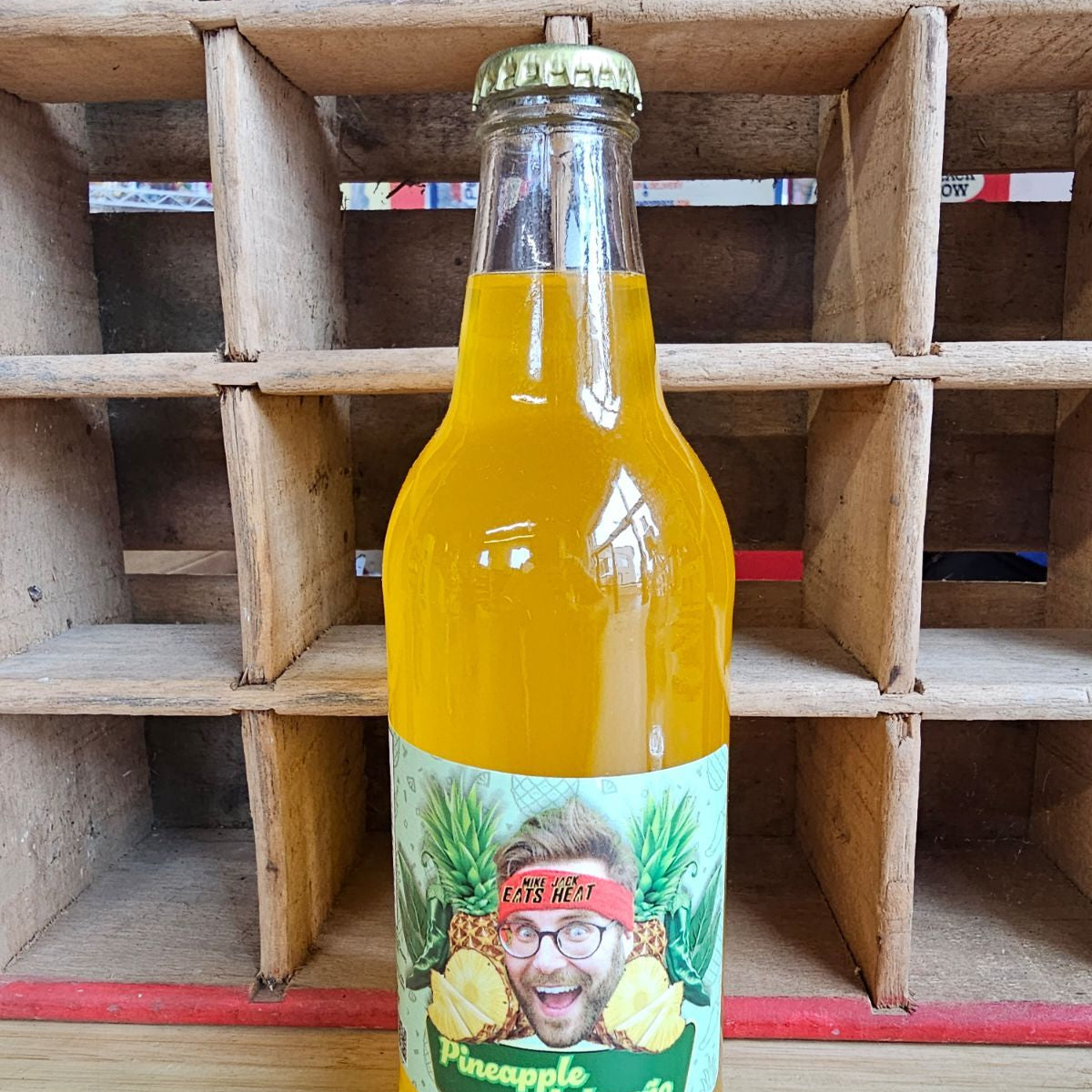 Soda Pop Bros Mike Jack's Pineapple Jalapeno - Soda Pop Bros Soda