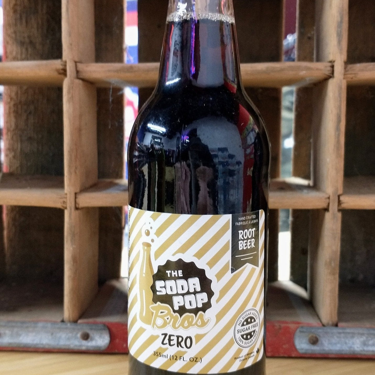 Soda Pop Bros Root Beer ZERO - Soda Pop Bros Soda