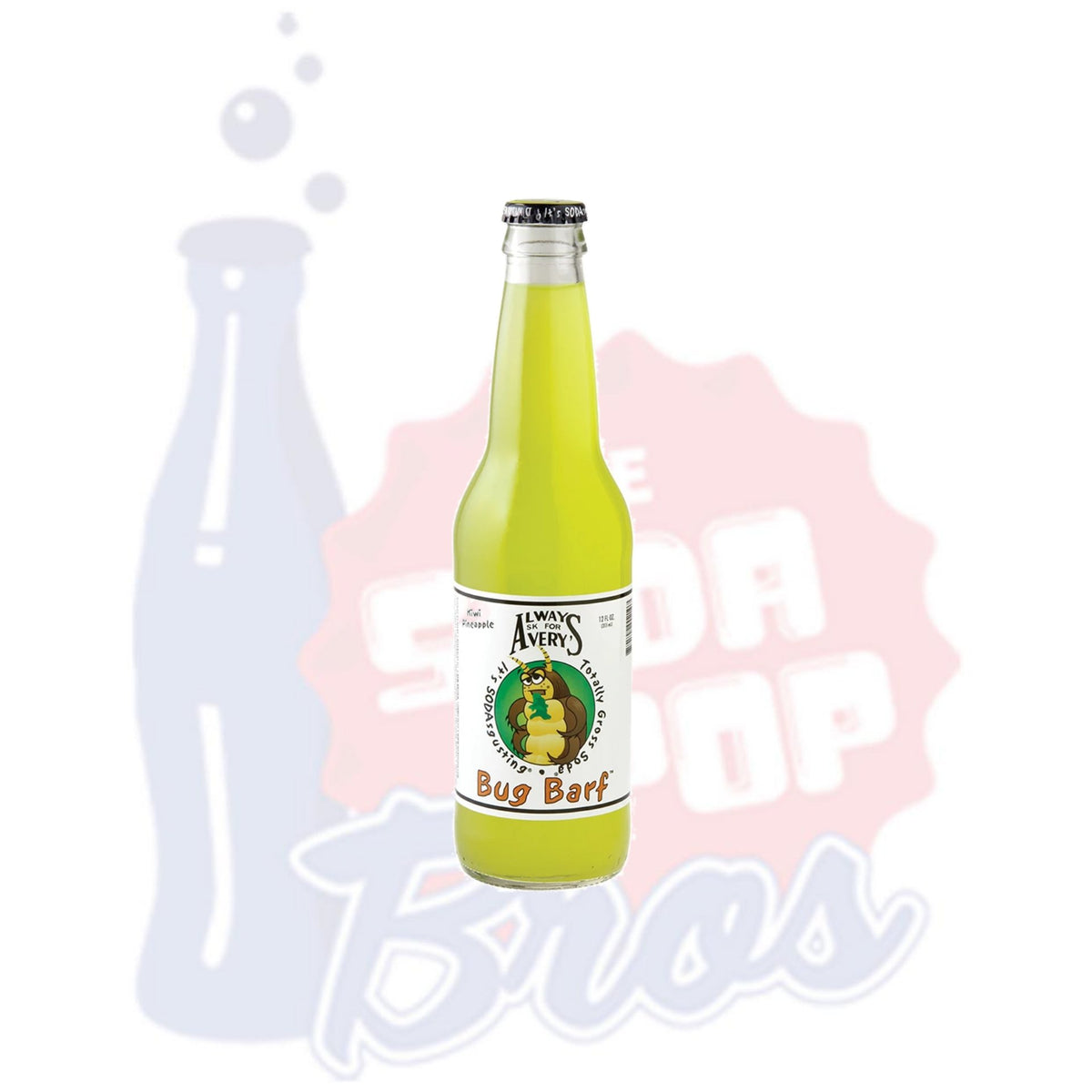 Avery's Bug Barf Soda - Soda Pop Bros Soda
