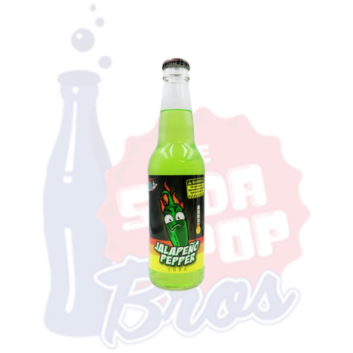 Chili Pepper Jalapeno Pepper Soda - Soda Pop Bros Soda