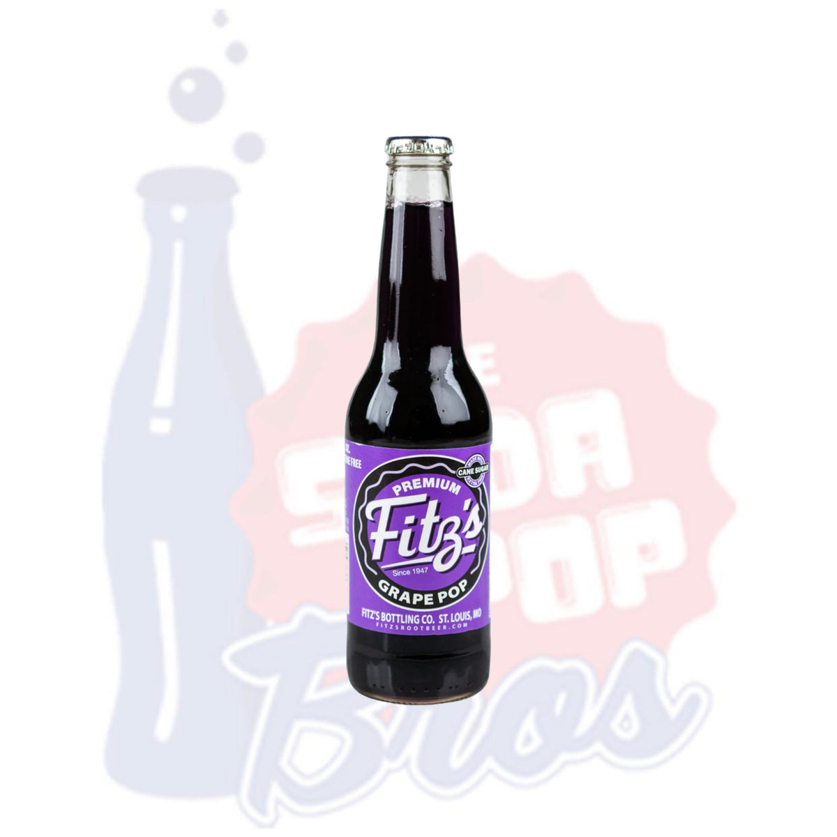Fitz's Grape Soda - Soda Pop Bros Soda