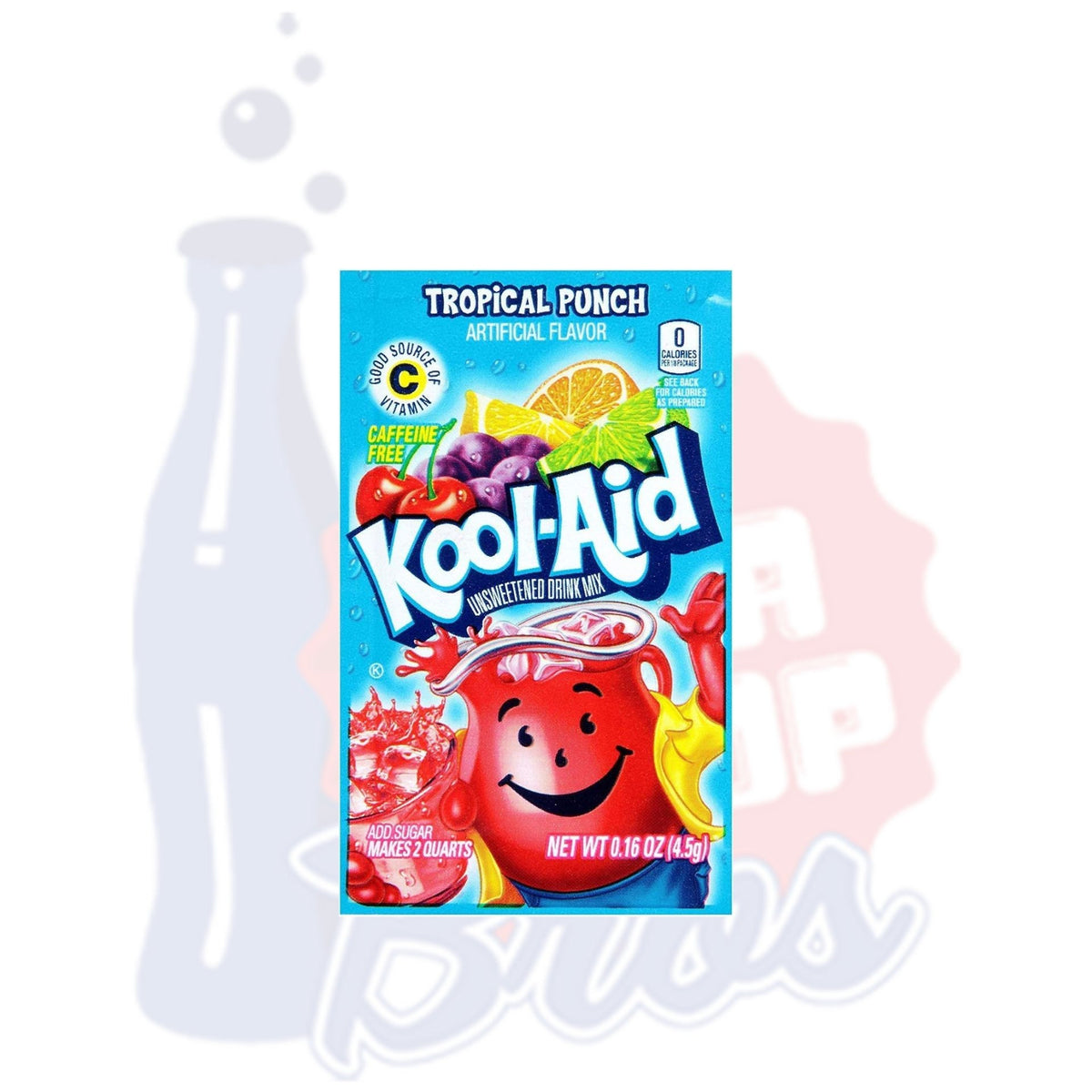 Kool-Aid Tropical Punch Drink Mix Packet - Soda Pop Bros Fruit Punch