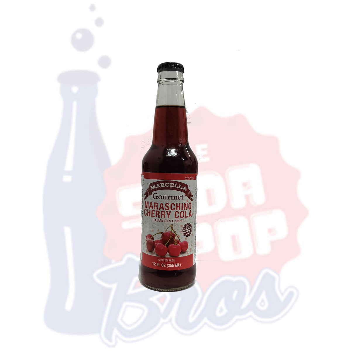 Marcella Gourmet Maraschino Cherry Cola - Soda Pop Bros Soda
