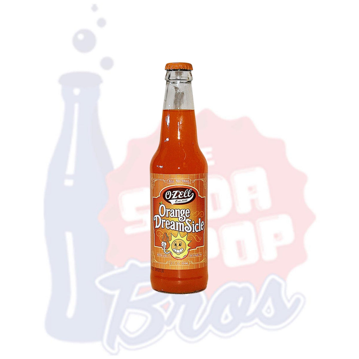 O-Zell Orange Dreamsicle - Soda Pop Bros Soda