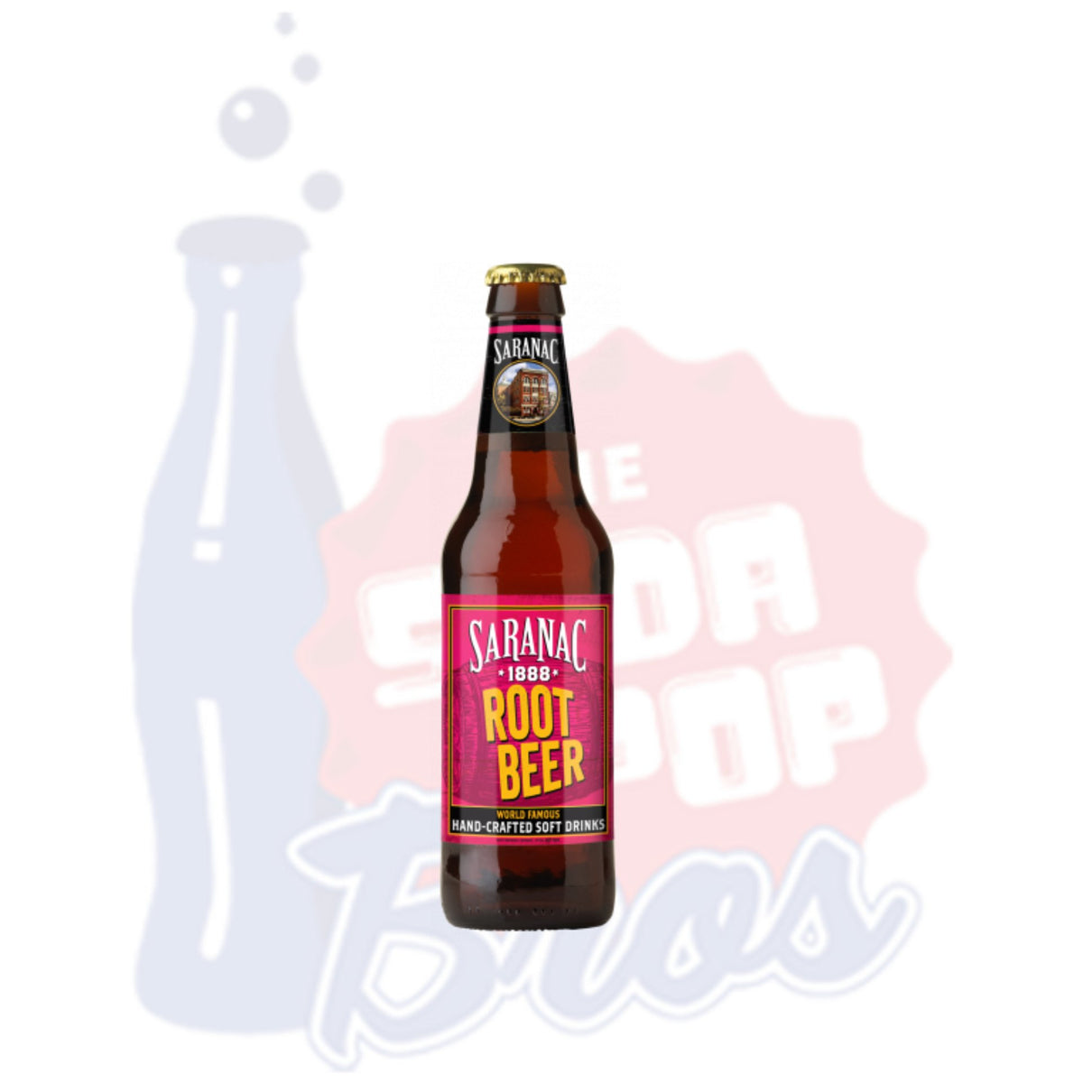 Saranac Root Beer - Soda Pop Bros Root Beer