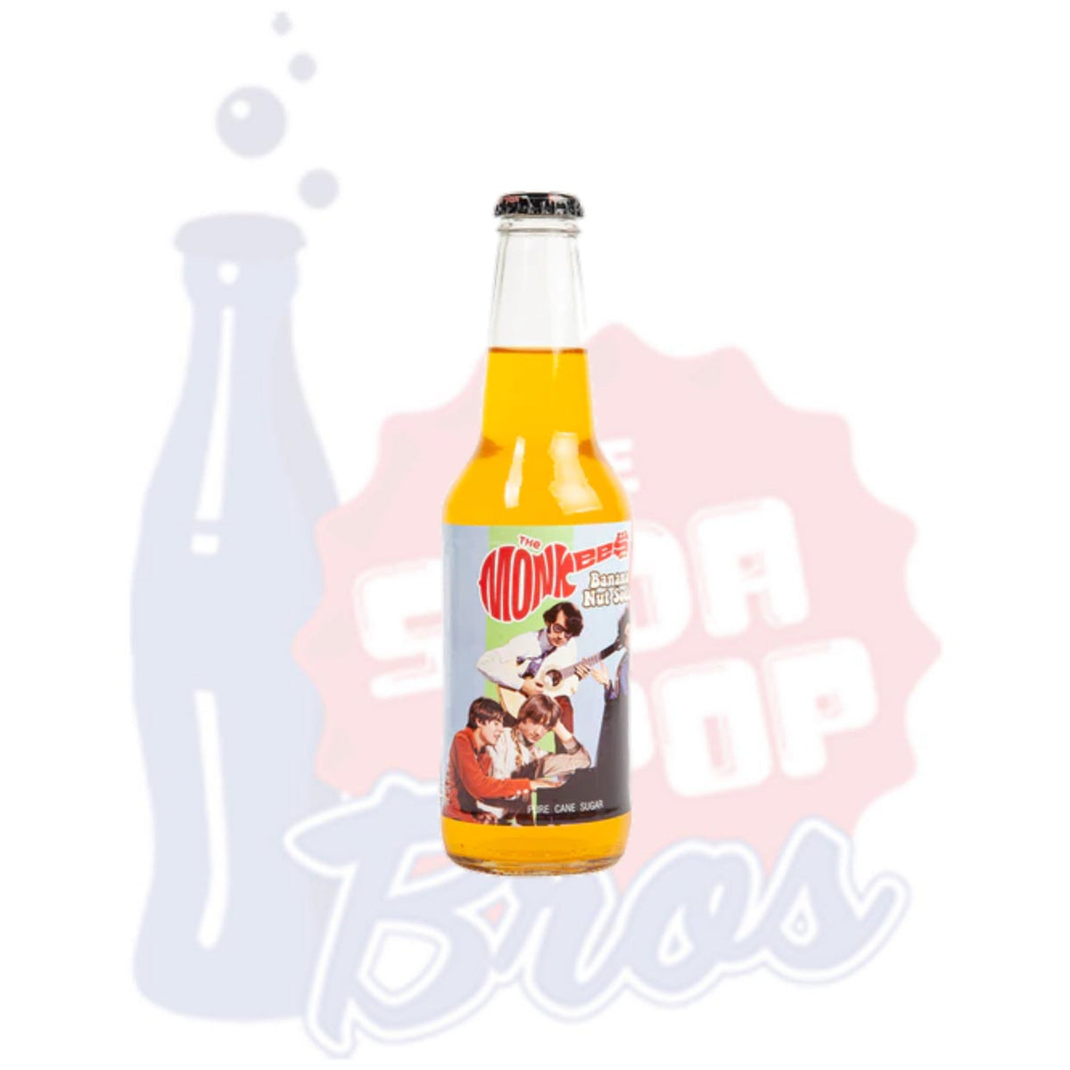 The Monkees Banana Nut Soda - Soda Pop Bros Soda