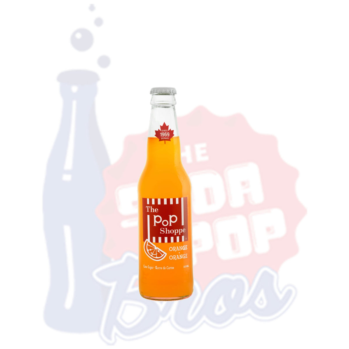 The Pop Shoppe Orange - Soda Pop Bros Orange