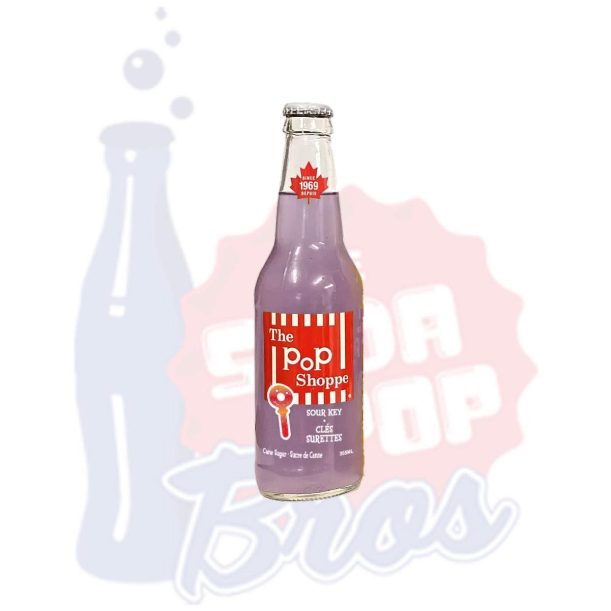 The Pop Shoppe Sour Key - Soda Pop Bros Soda
