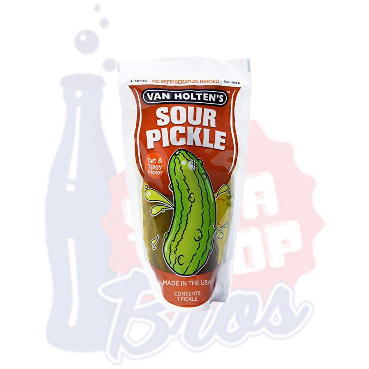Van Holten's Jumbo Sour Pickle - Soda Pop Bros Pickle