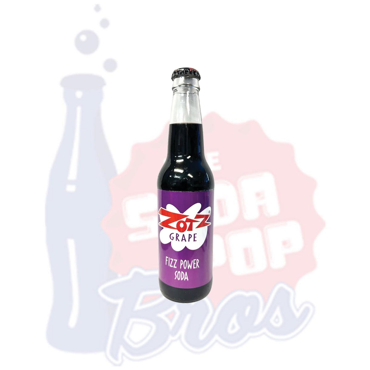 Zotz Grape Fizz Power Soda - Soda Pop Bros Soda